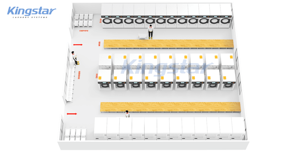 Commercial Laundromat Equipment & Solution | Kingstar