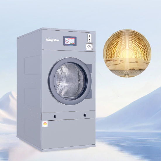 Kingstar Coin-Operated Single Tumble Dryer 12-25 kg - Steady Drying